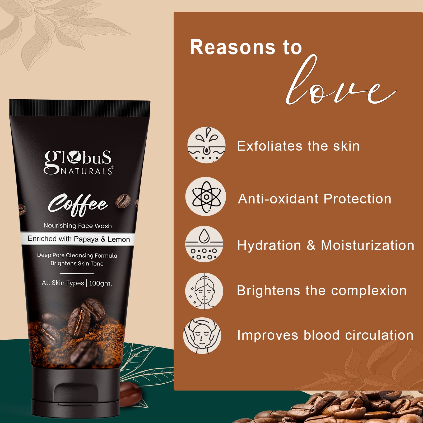 Coffee Energize Range – Globus Naturals